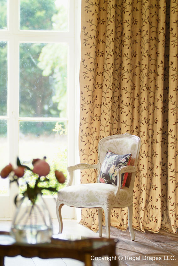 Embroidered Drapery Collection | Regal Drapes