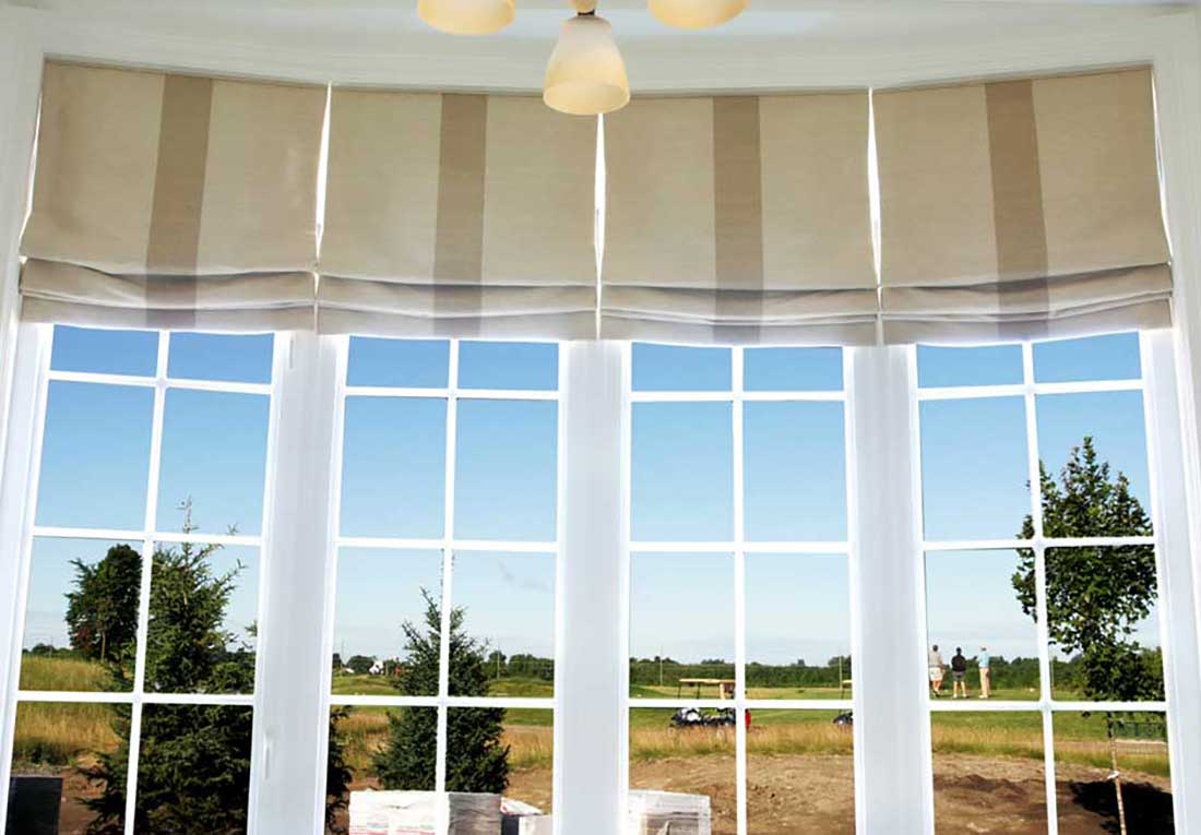 Custom Fabric Shades Online. Valances & Roman Shades Direct | Regal Drapes